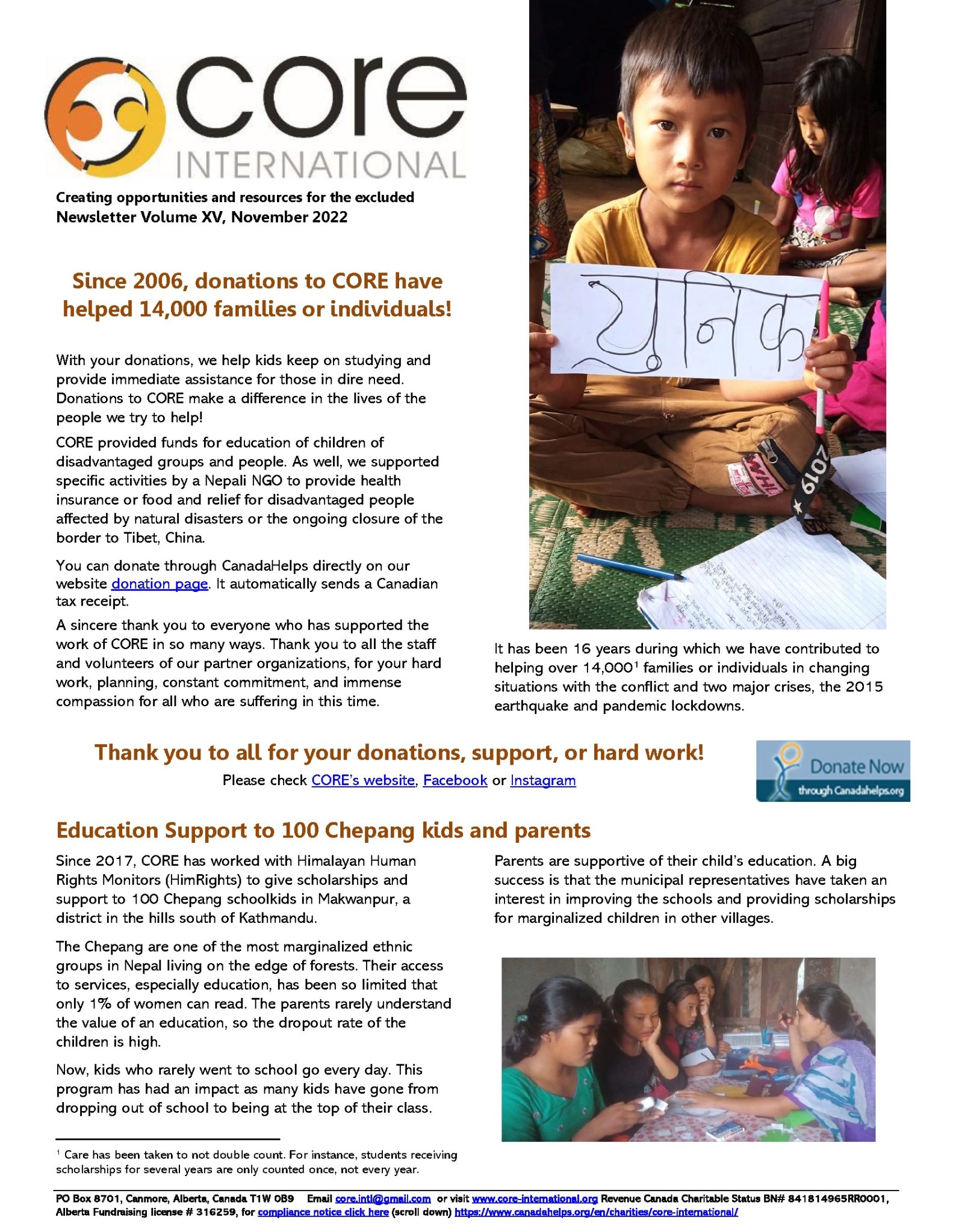 Newsletters – Core International